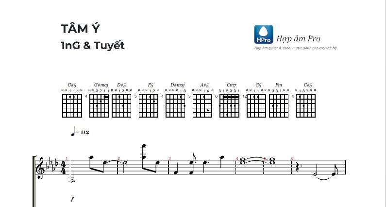 TÂM Ý (Hợp âm) - Giọng 1nG & Tuyết
