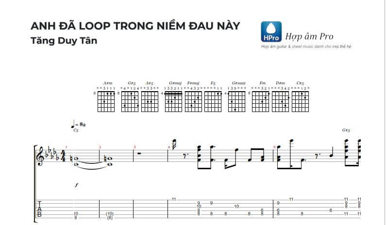 ANH ĐÃ LOOP TRONG NIỀM ĐAU NÀY - Tăng Duy Tân