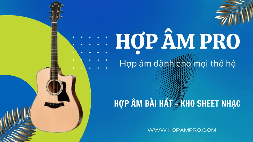 Sheet nhạc bài: MỘT VÒNG VIỆT NAM - Hợp âm Pro